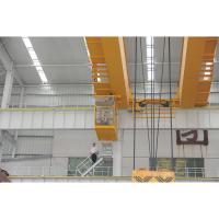 China 50 Ton Max Lifting Load Double Beam Bridge Crane with CE Certificate and Easy Operated European Type Electric Overhead Crane for sale