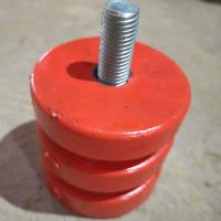 China 70x65x9mm Polyurethane Buffer JHQ-C/JHQ-A Type for Crane Anti-Collision with Quick Recovery and Oil Resistance for sale