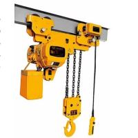 China 20t Max Lifting Load Electric Chain Hoist with Custom Voltage for Industrial Crane Applications for sale
