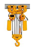 China 20t Max Lifting Load Electric Chain Hoist with Custom Voltage for Industrial Crane Applications for sale