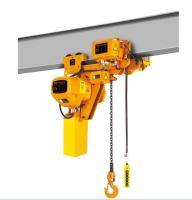 China 20t Max Lifting Load Electric Chain Hoist with Custom Voltage for Industrial Crane Applications for sale