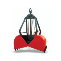 China Mechanical Hydraulic Grab Bucket with Remote Control for 5-50t Excavators in Orange Peel Type for sale