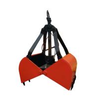 China Mechanical Hydraulic Grab Bucket with Remote Control for 5-50t Excavators in Orange Peel Type for sale