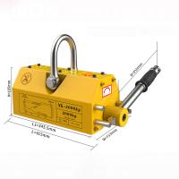 China 3 Kilogram Weight Permanent Magnetic Lifter with 90x62x67 Dimensions and 3 Years Warranty for Industrial Lifting for sale