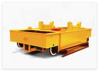 China Heat Resistant 150t Capacity Molten Steel Ladle Transfer Car with Dual Driving System for sale