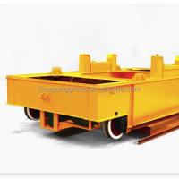 China 150t Weight Capacity Heat Resistant Molten Steel Ladle Transfer Car with Dual Driving System for Steel Plants for sale