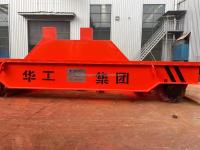 China 150t Weight Capacity Heat Resistant Molten Steel Ladle Transfer Car with Dual Driving System for Steel Plants for sale