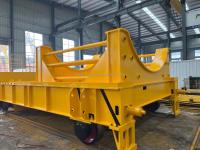 China 150t Capacity Heat Resistant Molten Steel Ladle Transfer Car with Dual Driving System for Industrial Use for sale