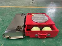 China 20 Ton Portable Electric Tank Trolley with 360 Degree Rotation for Machine Handling and Moving for sale
