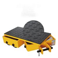 China 3500 W Heavy Duty Cargo Trolley with 360 Degree Rotation and 2000*2000*600 Table Size for Equipment Moving for sale