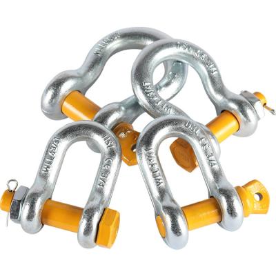 China Dip Galvanized American Type Shackle with 110 V Voltage and 40Cr-Body & Pin for Heavy-Duty Lifting for sale