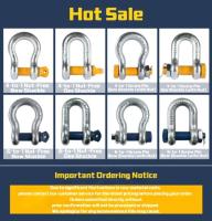 China Dip Galvanized American Type Shackle with 110 V Voltage and 40Cr-Body & Pin for Heavy-Duty Lifting for sale