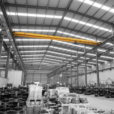 China Single Girder EOT Crane with 25T Max Lifting Load A3-A4 Work Duty and PLC Motor Gear for Industrial Use for sale