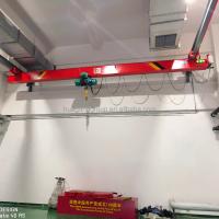 China Electric Hoist Overhead Crane with 1 Ton-10 Ton Lifting Capacity, Pendant & Wireless Remote Control, and 25 m Max. Lifting Height for sale