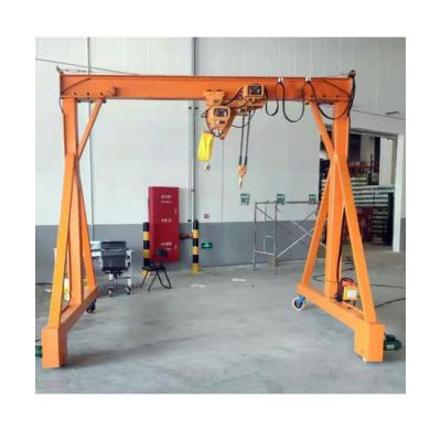 China Customer Request Power Supply Portable Electric Mobile Gantry Crane 25 Ton Mini Incorporating Efficiency Feature for sale