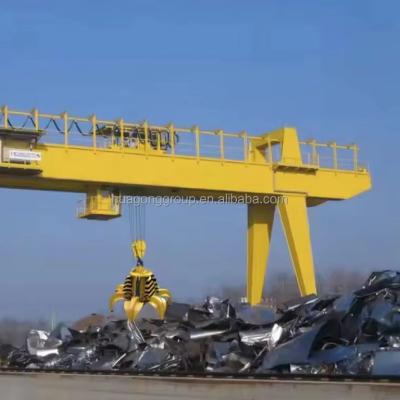 China 30M Max Lifting Height Double Girder Gantry Crane with Customized Lifting Speed for 5ton 10ton 20 Ton Loads for sale