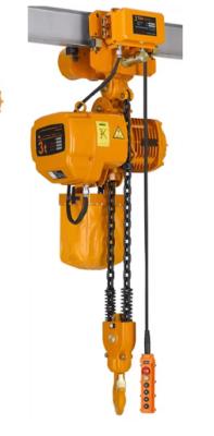 China 20t Max Lifting Load Electric Chain Hoist with Custom Voltage for Industrial Crane Applications for sale
