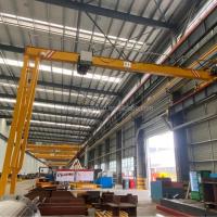 China A4-A5 Work Duty BMH Type Semi Gantry Crane with 20 Ton Capacity and Electric Power Source for sale