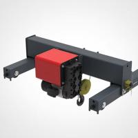China 6 Ton Load Capacity Electric Wire Rope Hoist Fabricated to ISO GB FEM DIN BS Standards with Electric Power Source for sale