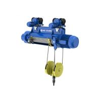 China 6 Ton Load Capacity Electric Wire Rope Hoist Fabricated to ISO GB FEM DIN BS Standards with Electric Power Source for sale