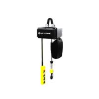 China Electric Wire Rope Hoist with 0.5 Ton Load Capacity Fabricated to ISO GB FEM DIN BS Standards and Electric Power Source for sale