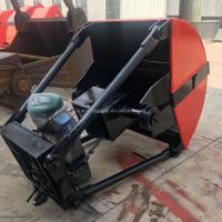 China Heavy Duty 4 Rope Mechanical Clamshell Grab Bucket for Overhead Crane Gantry Port Bulk Handling for sale