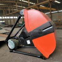 China Heavy Duty 4 Rope Mechanical Clamshell Grab Bucket for Overhead Crane Gantry Port Bulk Handling for sale