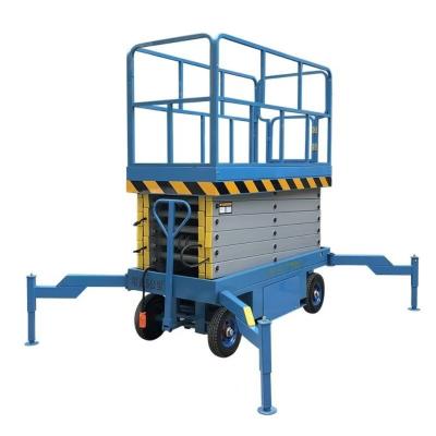 China Self Propelled Electric Hydraulic Scissor Lift Aerial Work Platform for Construction Works for sale