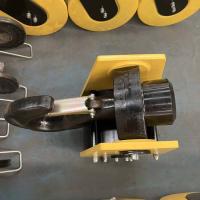 China Forged Alloy Steel Single Crane Hook With Safety Latch For Electric Wire Rope Hoist for sale