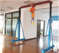 China Assembled Liftable Gantry Crane 0.5~5Ton High Efficiency Structural Steel for Outdoor Use for sale