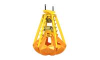 China Orange Peel Type Grab Bucket Clamshell Bucket for 5-50t Excavators with Remote Control for sale