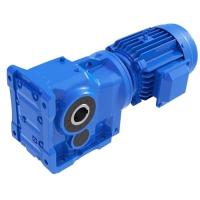 China KA37-49.79 0.37kW 90 Degree Helical Bevel Gearbox Reducer Gear Motor with High Efficiency for sale