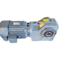 China KA37-49.79 0.37kW 90 Degree Helical Bevel Gearbox Reducer Gear Motor with High Efficiency for sale