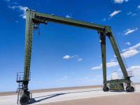 China Electric Self-Propelled Mobile Rubber-Tyred Gantry Crane with 16T Capacity, 8M Span, and Remote Control for sale