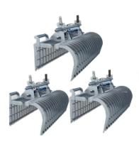 China Stainless Steel Mobile High Capacity Grating Grab-Type Sludge Removal Machine for Sewage Treatment for sale