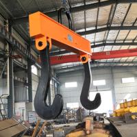 China Heavy Duty Ladle Plate Hook for Molten Steel Lifting and Tipping Function for sale