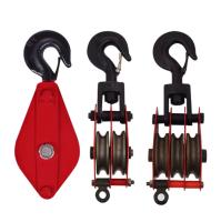China National Standard Steel Wire Rope Pulley with High-Quality Bearing and Multi-Wheel Design for Open and Close Functionality in Heavy-Duty Lifting for sale