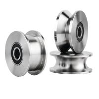 China Load-Bearing Hoist Pulley Wheel with U-Groove and Guide Pulley for Wire Rope Sheave Applications for sale