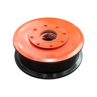 China High Strength Crane Steel Wheel with 50-219mm Diameter and HB 300-350 Hardness for Overhead Cranes for sale