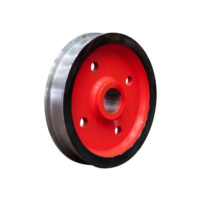 China High Strength Crane Steel Wheel with 50-219mm Diameter and HB 300-350 Hardness for Overhead Cranes for sale