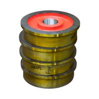 China High Strength Crane Steel Wheel with 50-219mm Diameter and HB 300-350 Hardness for Overhead Cranes for sale