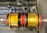 China Customized Forging Cast Iron European Type Wheel Assembly Gantry Crane Wheels for Overhead Cranes for sale