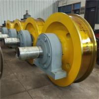 China Steel Crane Wheel with Diameter Range 300-2300mm and HB 300-350 Surface Hardness Made from ZG430-640 Cast Steel for Overhead and Gantry Cranes for sale