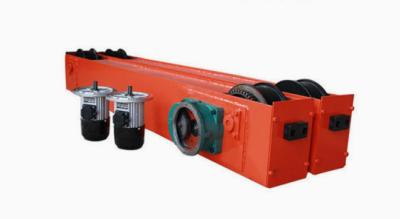 China Electric hoist lifting mechanism 5 ton max lifting load EOT overhead crane end carriage motor drive manual truck for sale