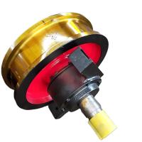 China Heavy Duty Cast Steel Forged Driving Wheel, 250/315/350/400/500mm Diameter, Active and Passive Wheel Sets for Lifting Crane Equipment for sale
