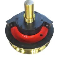 China Heavy Duty Crane Wheel Assembly with Angle Box Housing for Double Girder Overhead & Gantry Cranes for sale