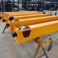 China Heavy Duty LD300 European Standard End Carriage with Double Flanged Cast Steel Wheel for 10t Single Girder Bridge Crane for sale