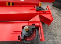 China Heavy Duty 300mm Double Flanged Crane Wheel for 5 Ton 1-3M Span Crane Trolley Traveling End Carriage for sale