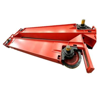 China Heavy Duty 10T Capacity European Standard QD Type Crane End Beam for Single Girder Bridge Crane for sale