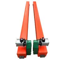 China Heavy Duty LD200 Type European Standard Overhead Crane End Beam with Double Flanged Steel Wheel for 1-3T Bridge Crane for sale